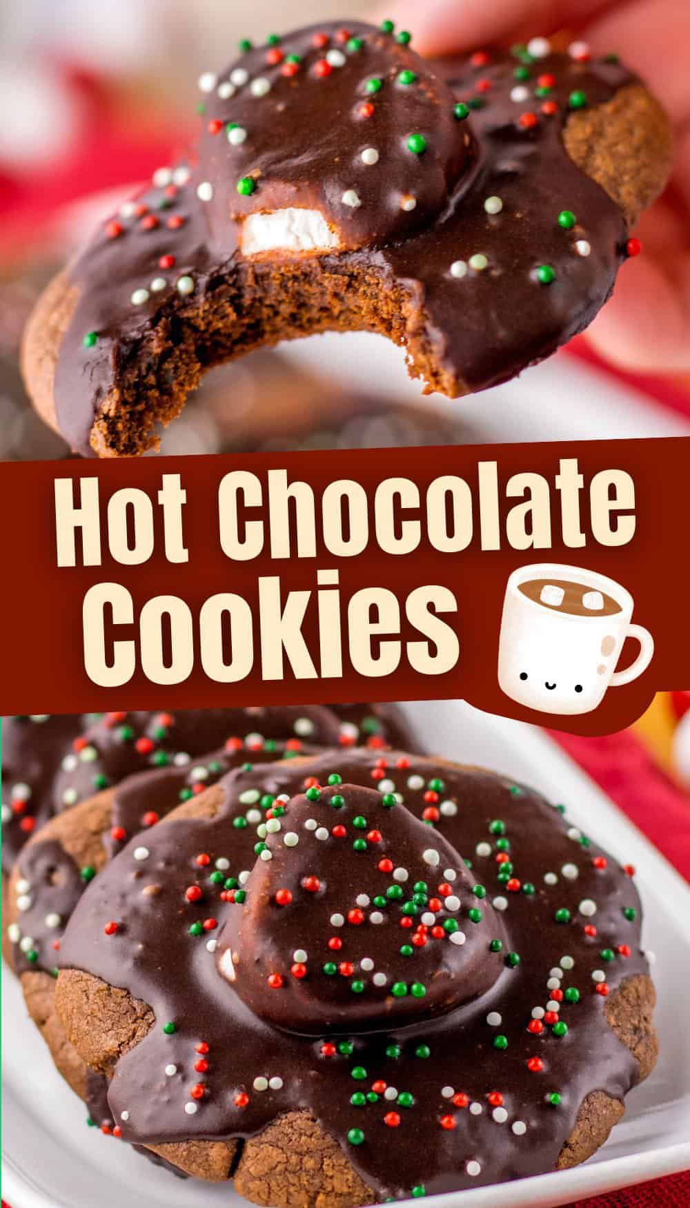Hot Chocolate Cookies