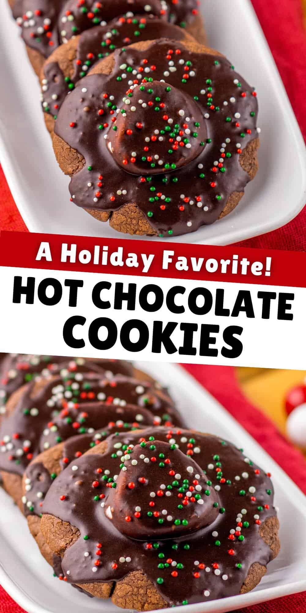 Hot Chocolate Cookies