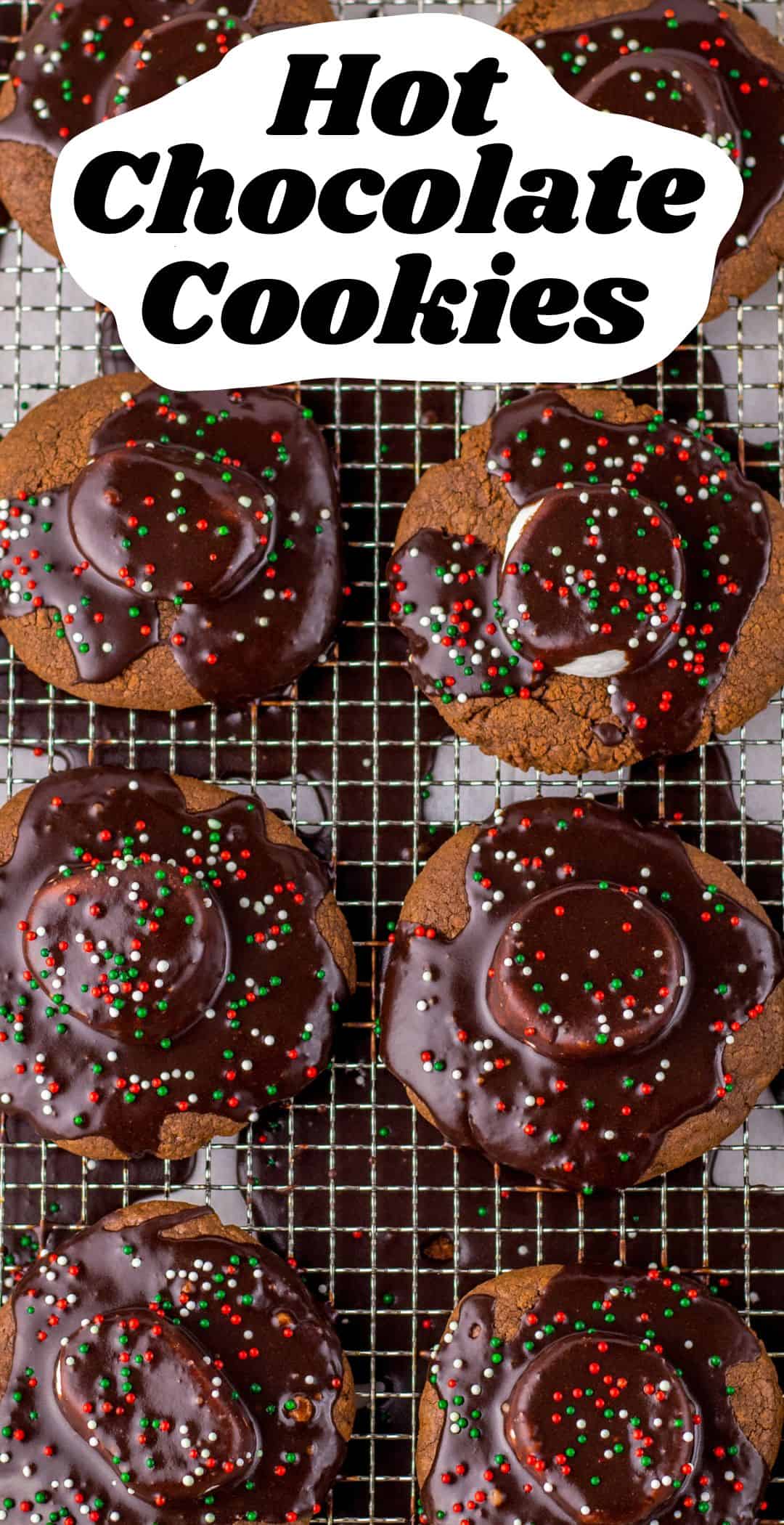 Hot Chocolate Cookies