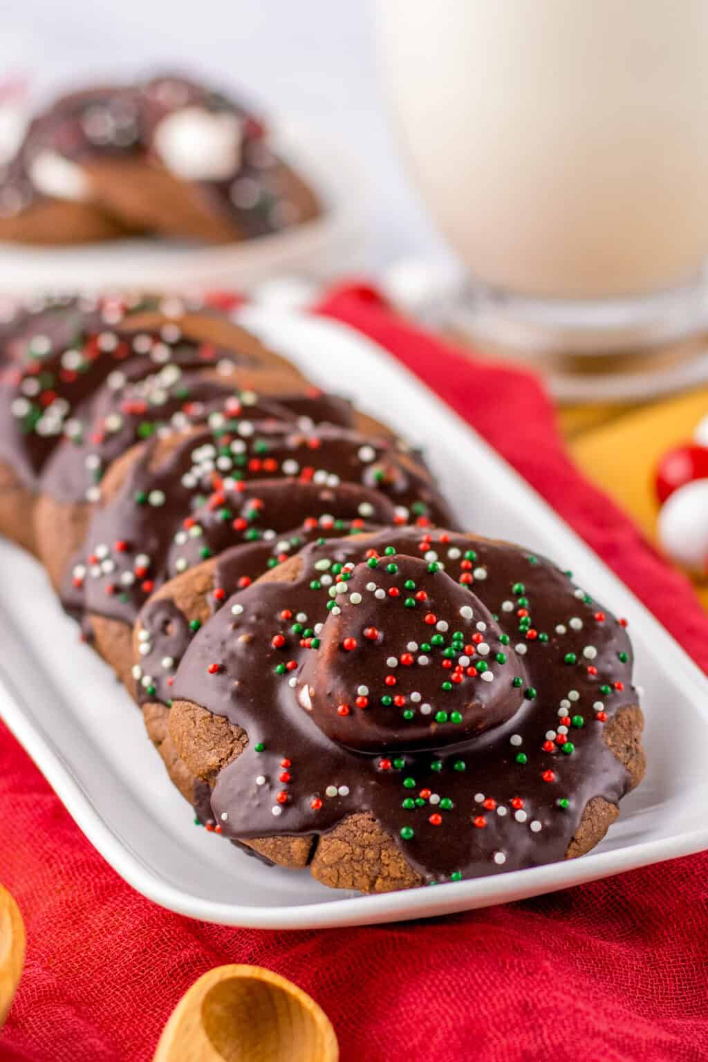 Hot Chocolate Cookies