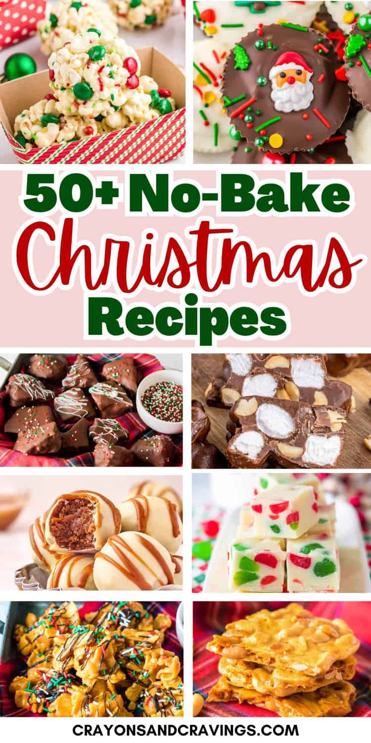 50+ No-Bake Christmas Treats