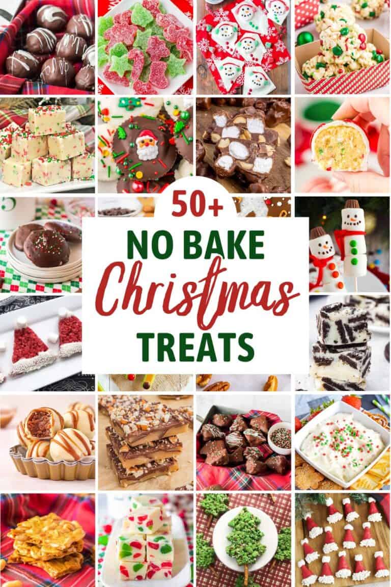 50+ No-Bake Christmas Treats