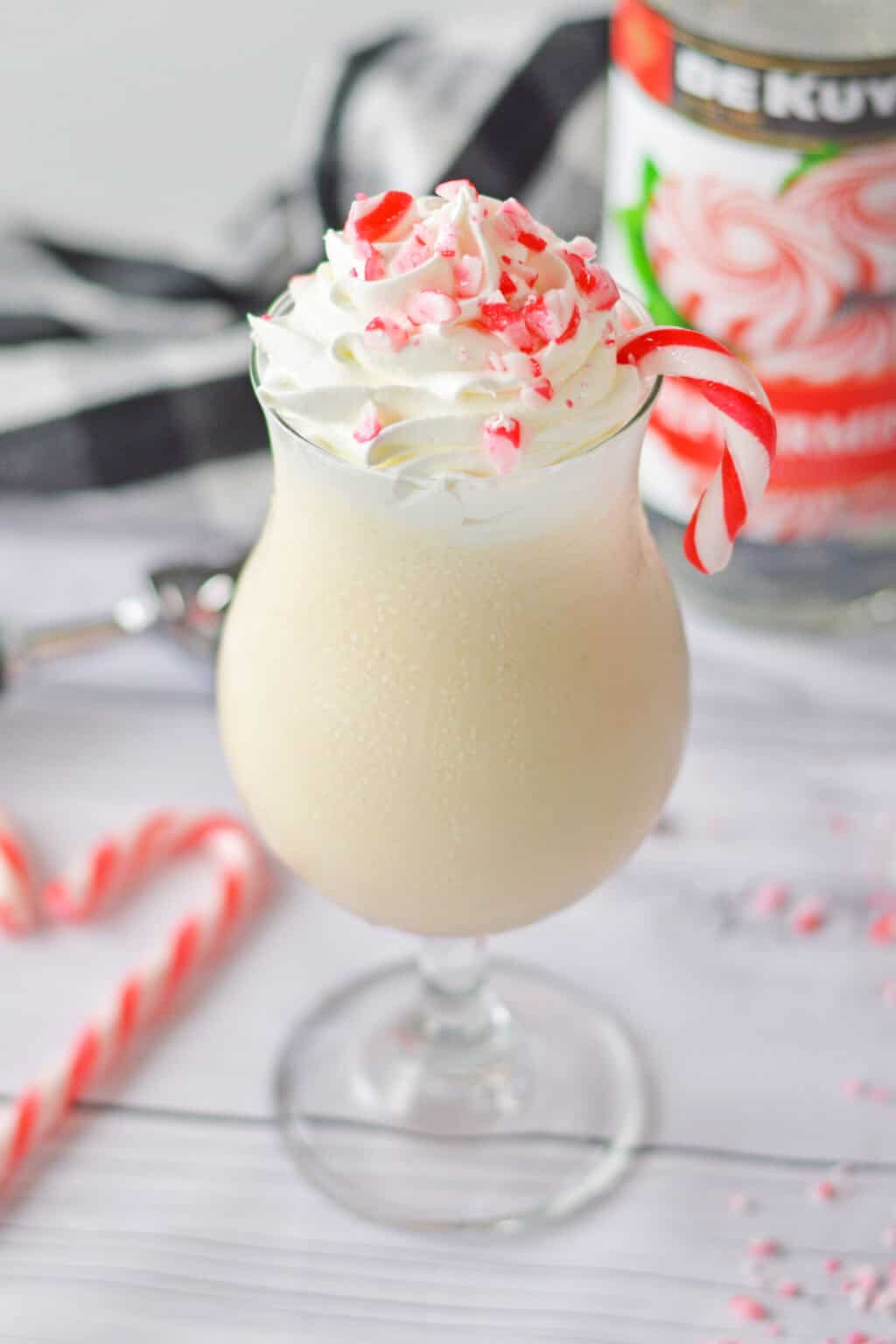 Boozy Peppermint Milkshake