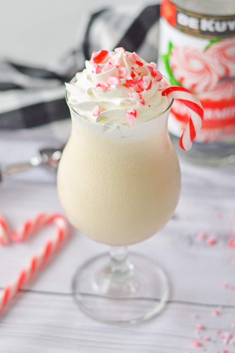Boozy Peppermint Milkshake