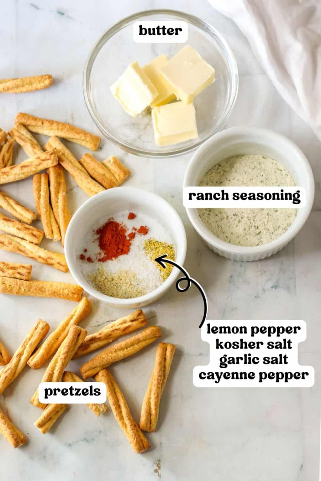 Seasoned Pretzel Sticks (Copycat Dot's Pretzels)
