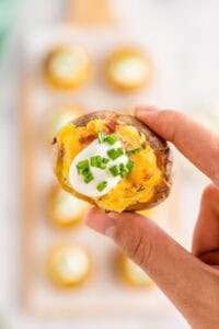 Mini Loaded Potatoes