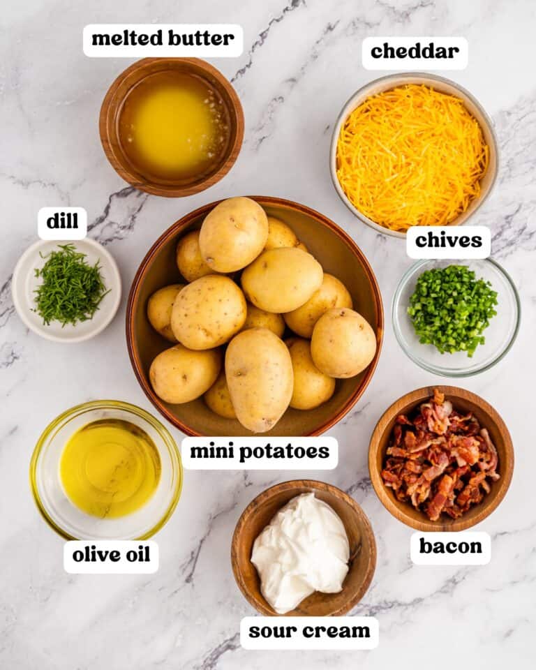 Mini Loaded Potatoes
