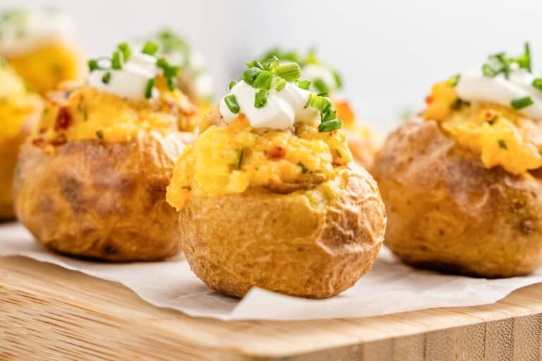 Mini Loaded Potatoes