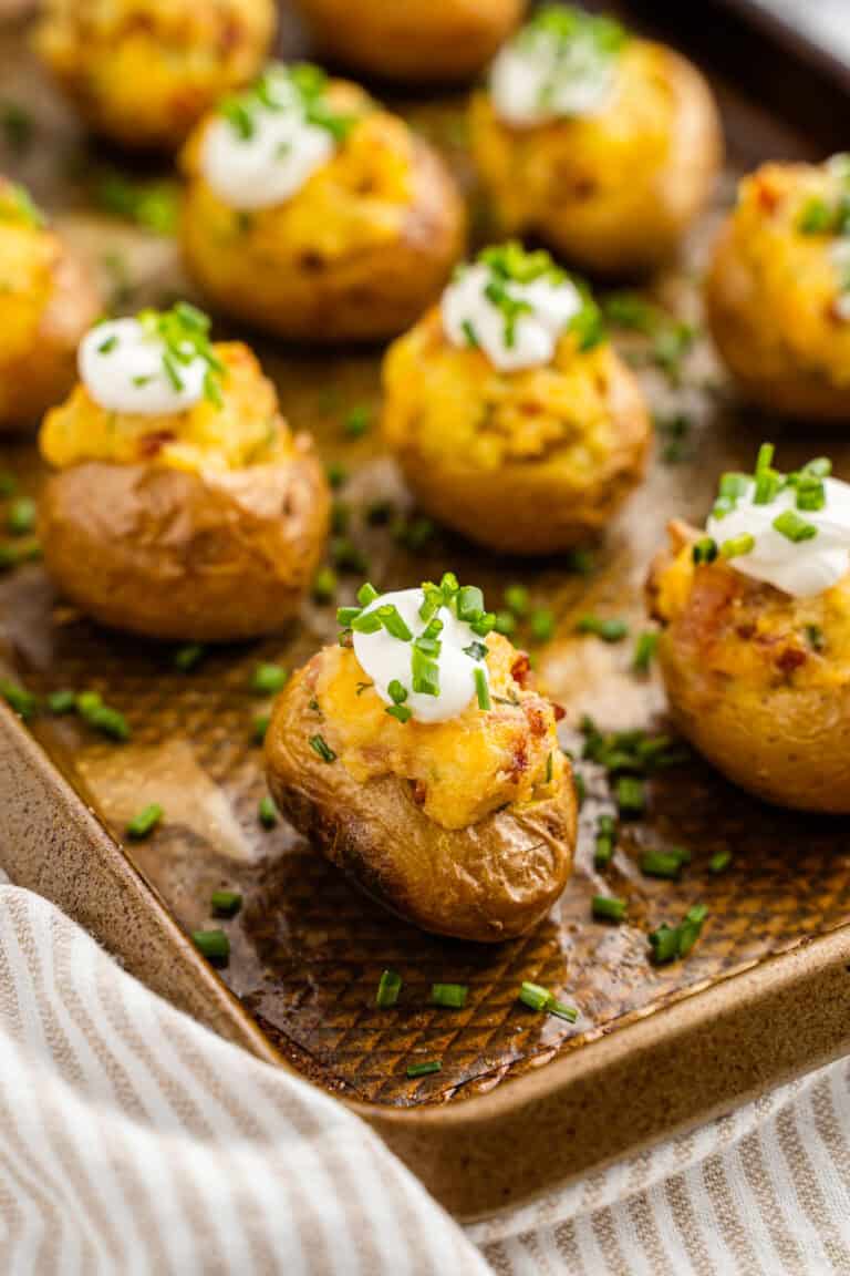 Mini Loaded Potatoes