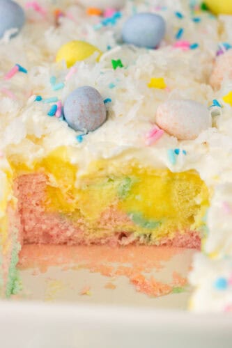 Easter Poke Cake