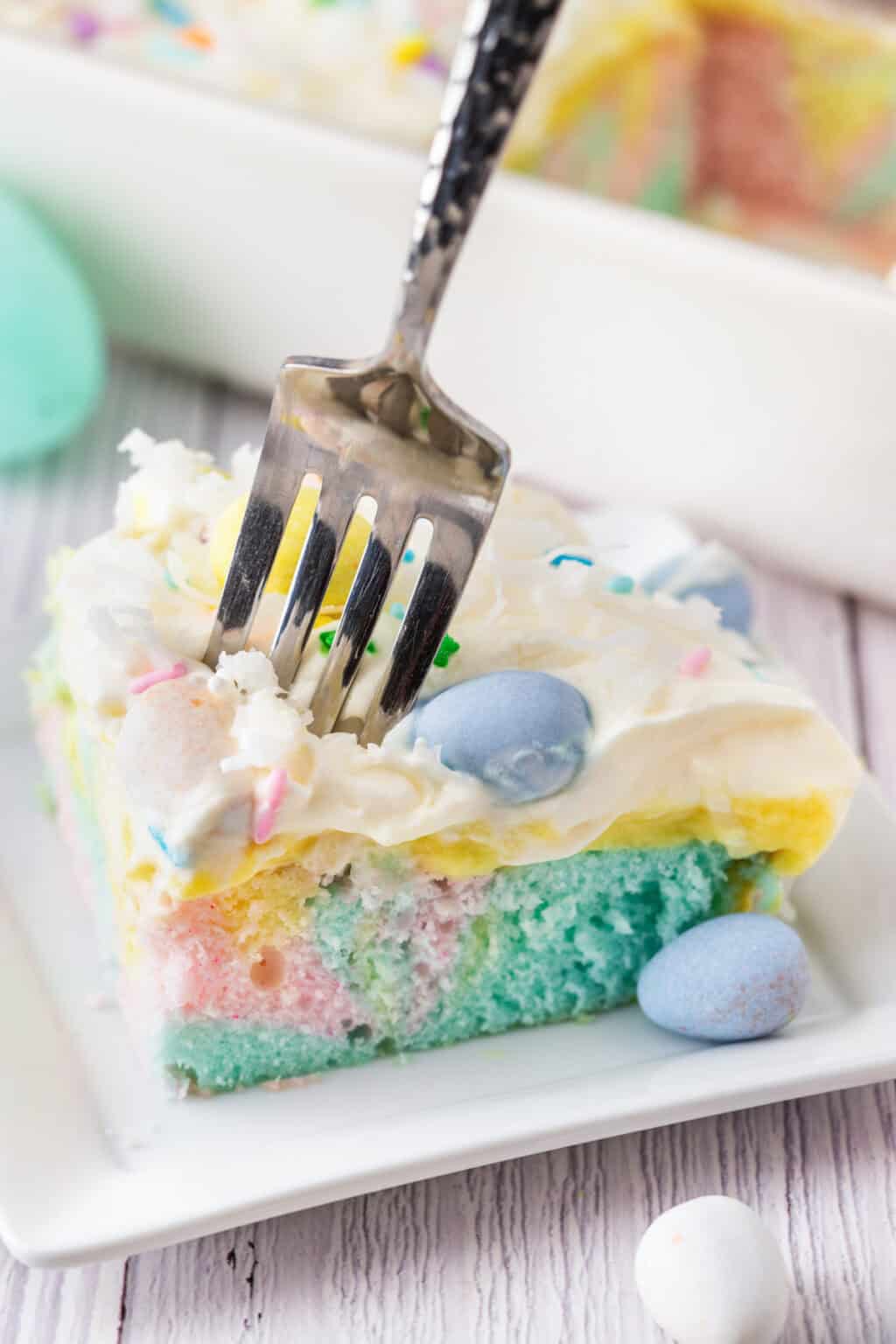 Easter Poke Cake