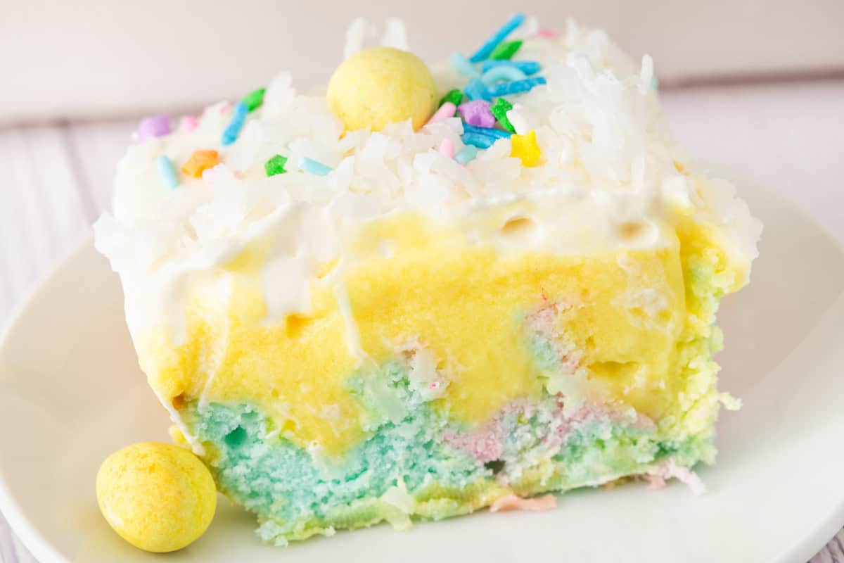 Easter Poke Cake