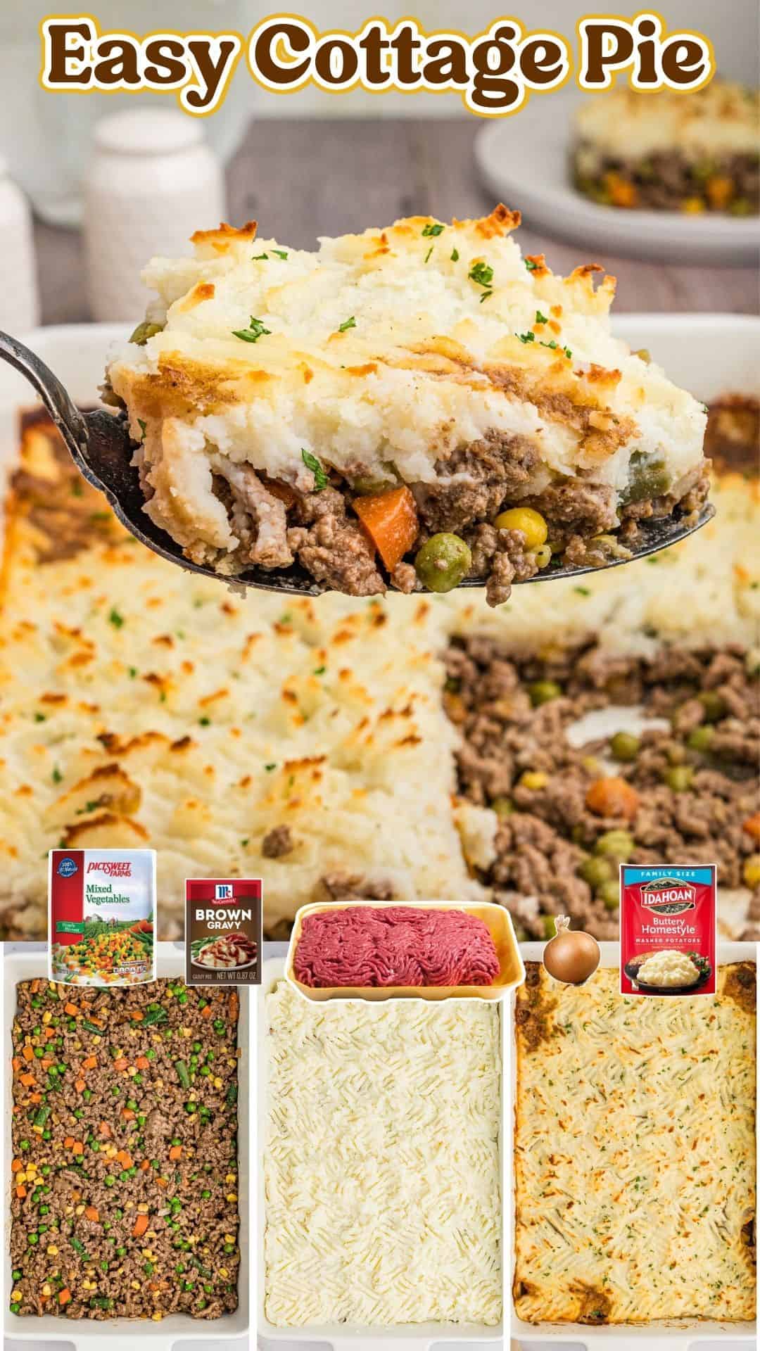 Easy Cottage Pie Recipe
