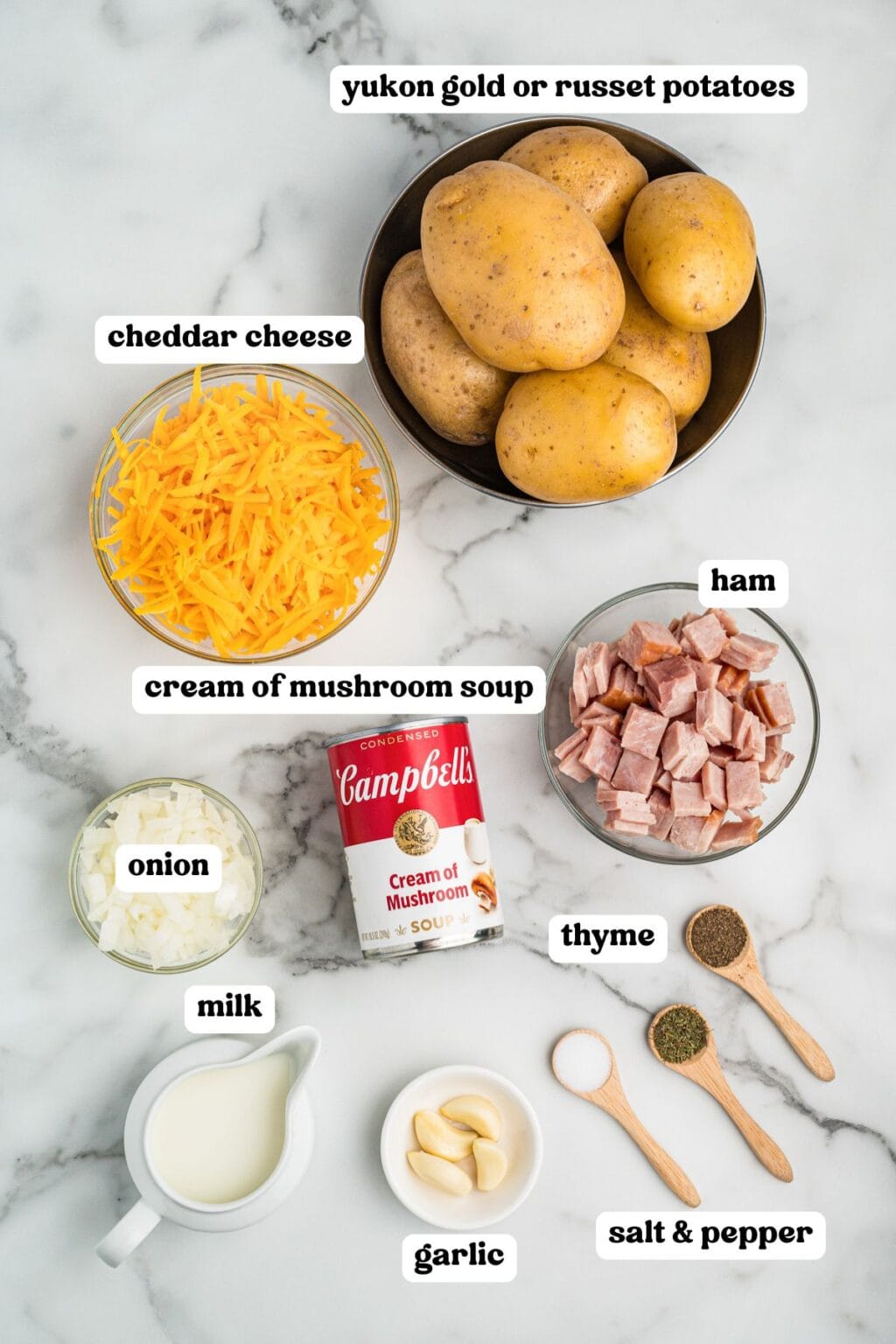 Scalloped Ham and Potatoes in the Crock Pot