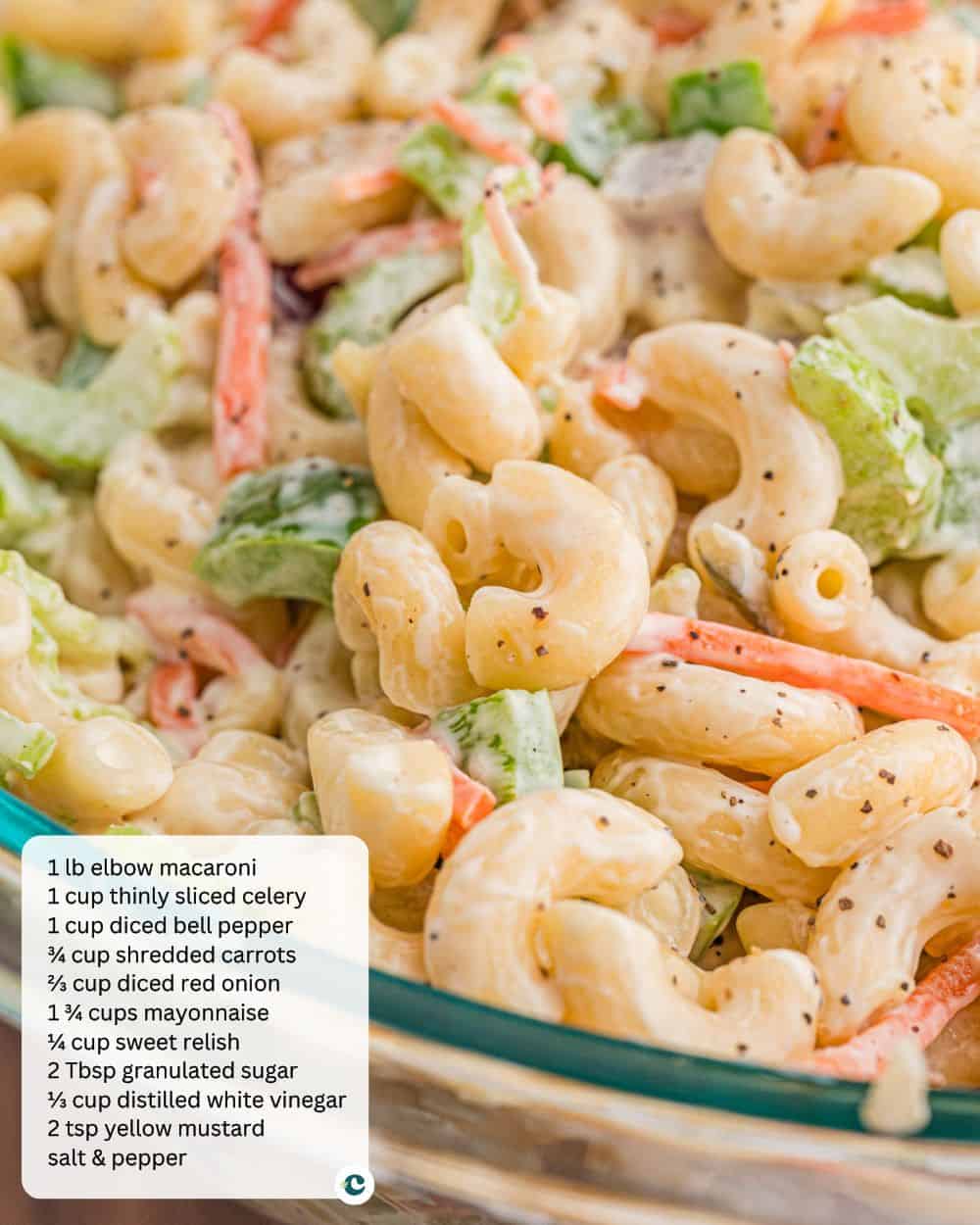 Old Fashioned Macaroni Salad