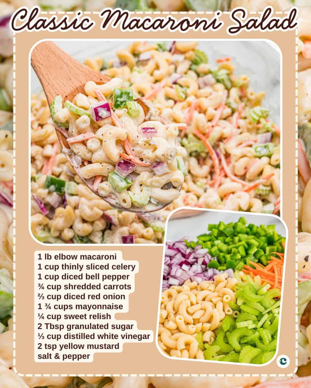 Old Fashioned Macaroni Salad