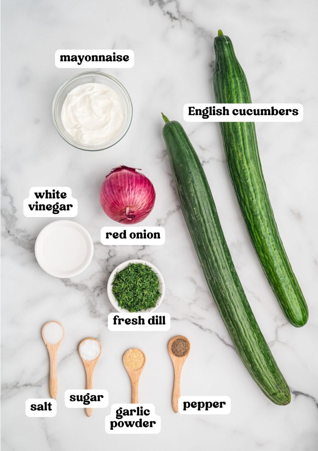 Creamy Cucumber Dill Salad