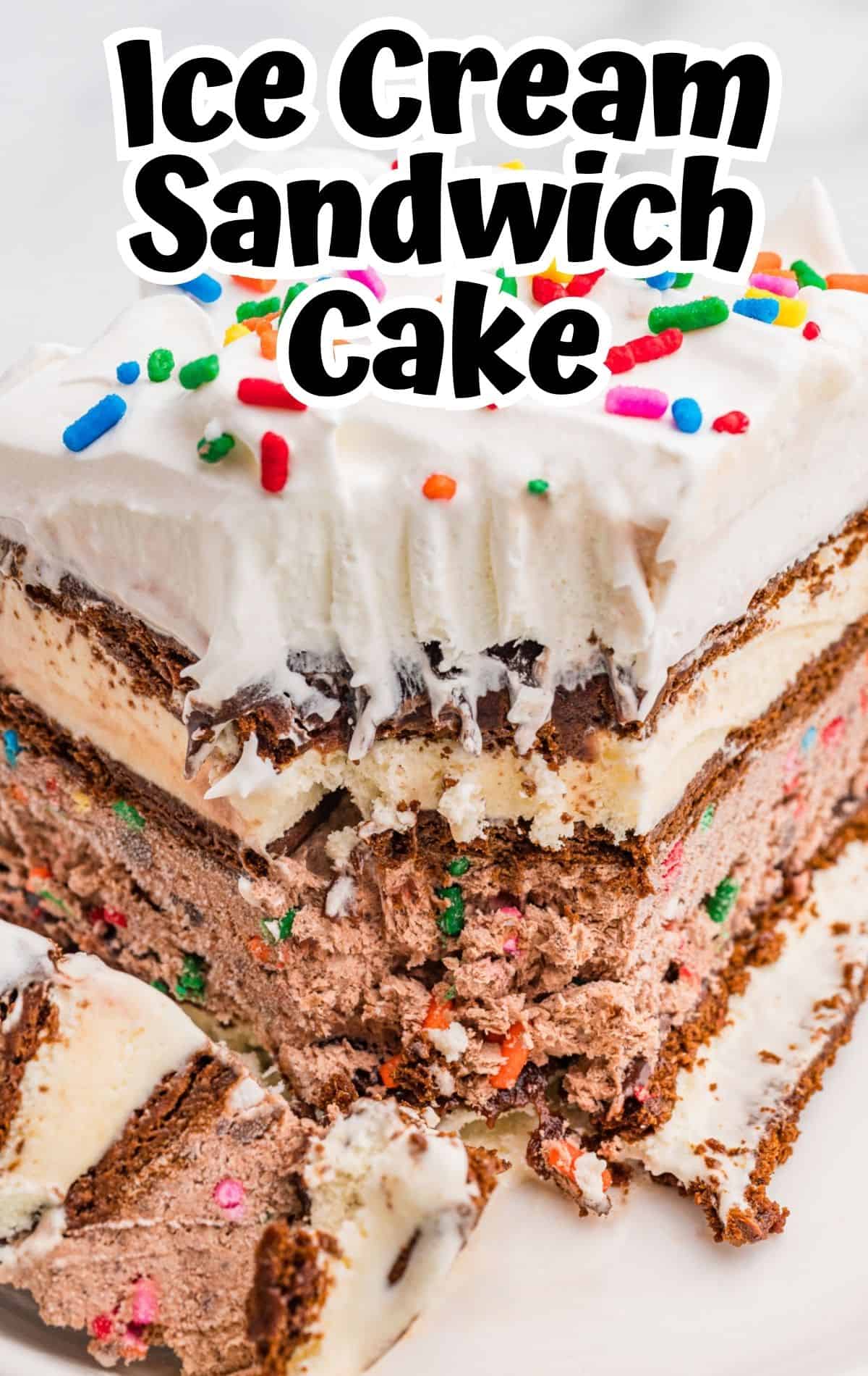 Ice Cream Sandwich Cake