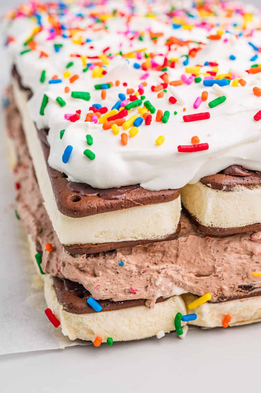 Ice Cream Sandwich Cake