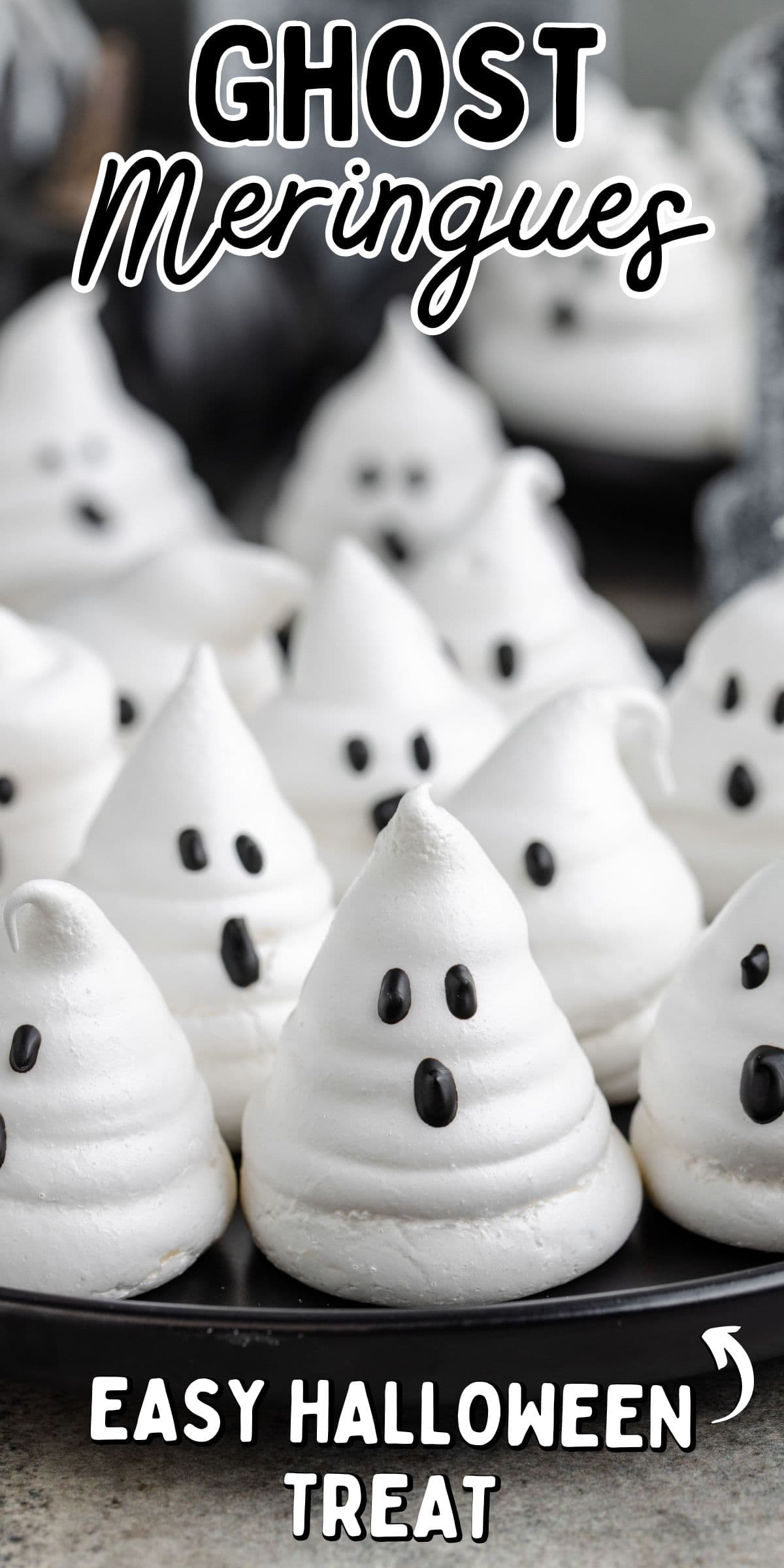 Ghost Meringues