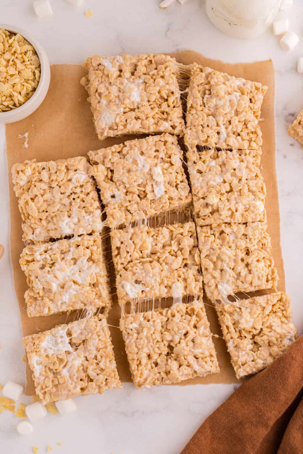 Brown Butter Rice Krispie Treats