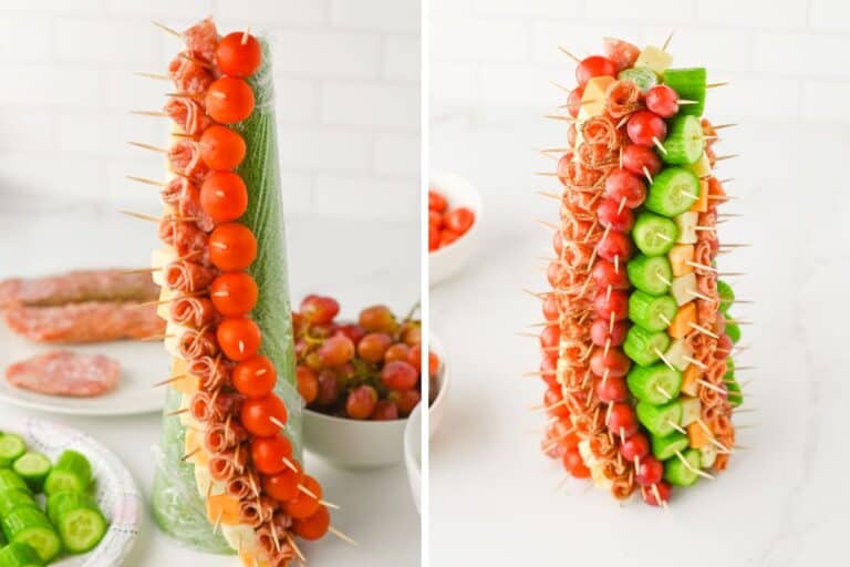 Charcuterie Tree Cone (Festive Christmas Party Appetizer)
