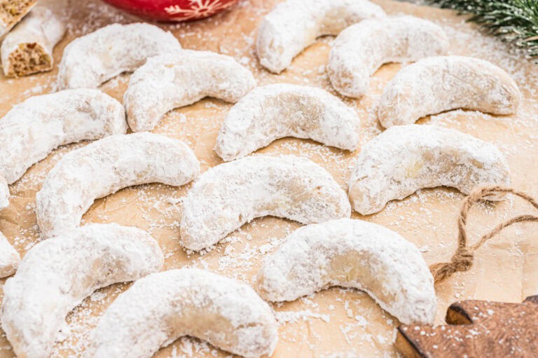 Pecan Crescent Cookies