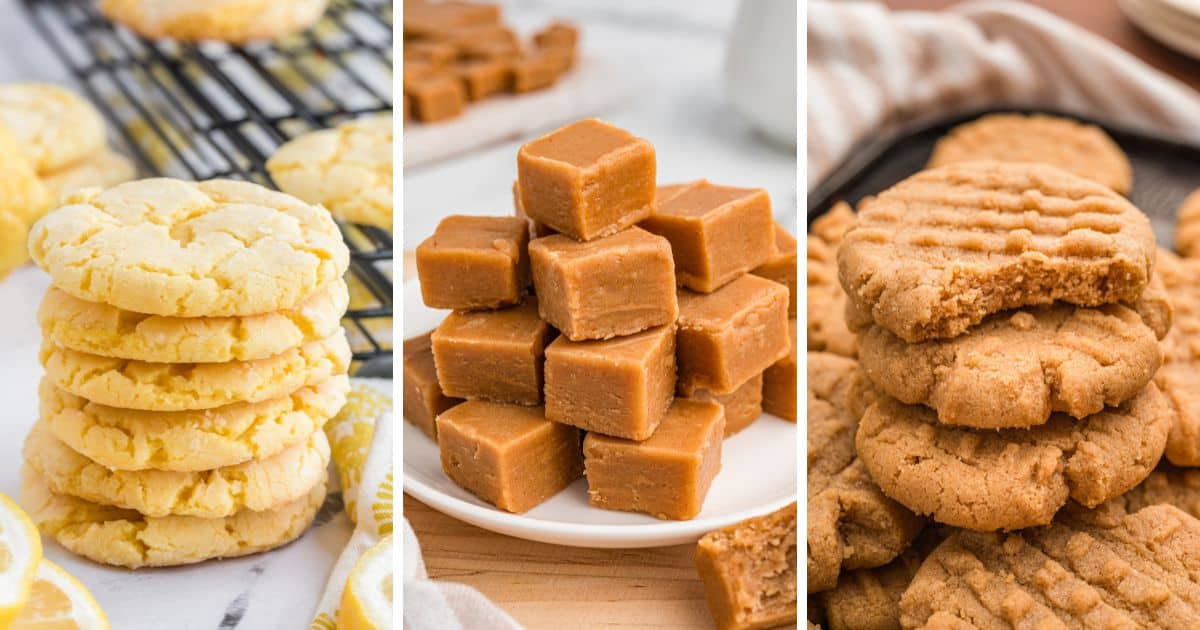 17+ Easy 3 Ingredient Desserts (Cookies, Fudge, Cake, & More!)